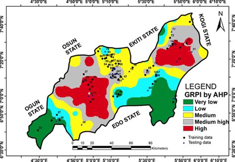 Groundwater Recharge Potential Prediction Index Map Produced By Mcda Download Scientific