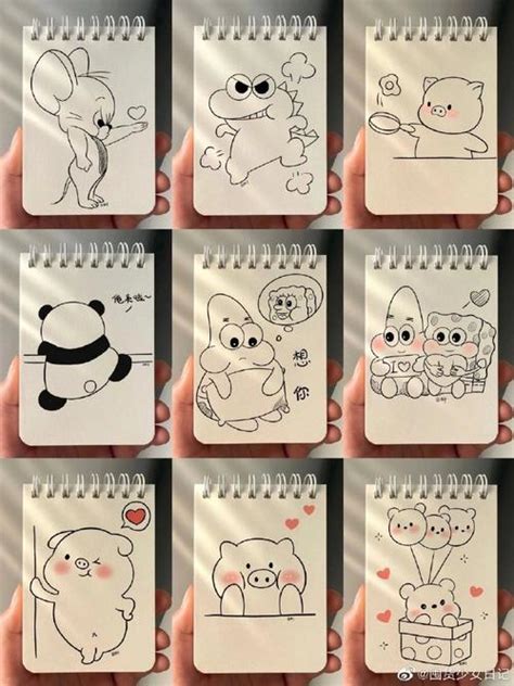 100个可爱的简笔画怎么画（共14张） 简笔画图片大全