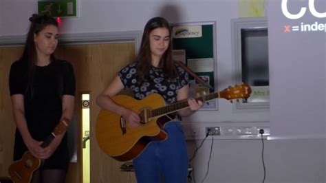 Two Minds With A Musical Message Lucy And Melodie Karczewski Tedxccgrammarschool Youtube