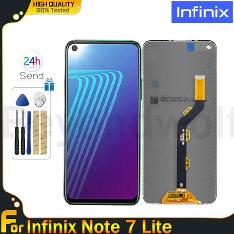 Beyondwolf Original LCD For Infinix Note 7 Lite X656 LCD Display Touch