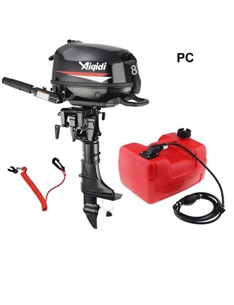 Motor Fuera De Borda 8hp Pata Corta 4t Water Cooler Con Estanque