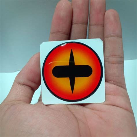 Mata Naruto Emblem Sticker Timbul Resin Lentur Lazada Indonesia