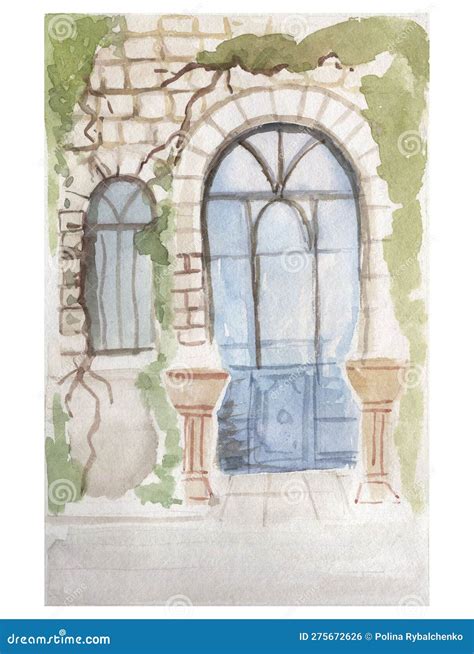 The Architecture Of The Courtyard Is Classic Style The Facade Of The