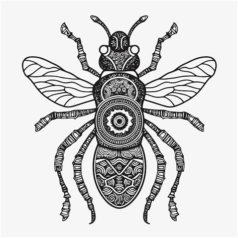 Premium Vector Tribal Beetle Tribal Design With Beetle Object