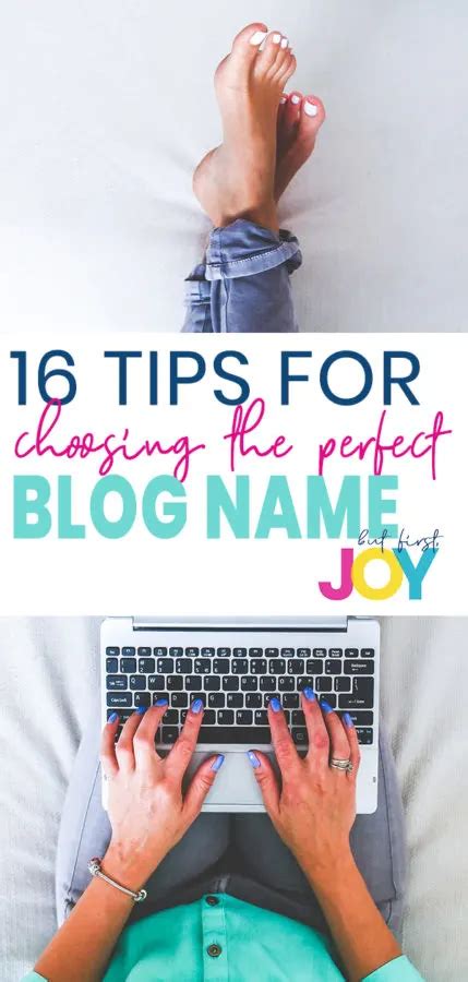 How To Choose The Perfect Blog Name 16 Tips Tricks And Secrets