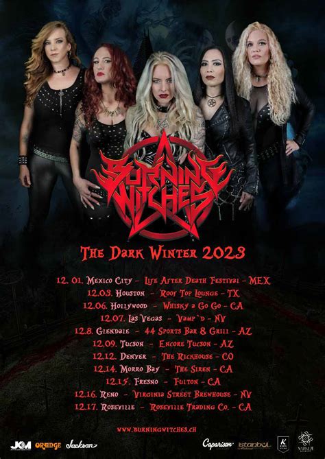 Burning Witches Announces 2023 Headline Tour Dates Nextmosh