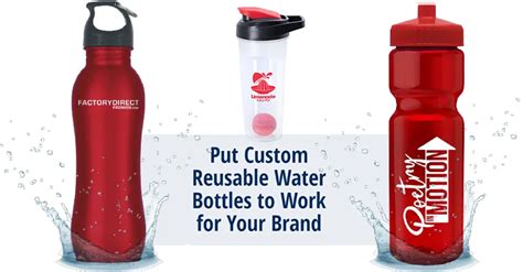 Benefits Of Custom Reusable Water Bottles As A Promotional Item
