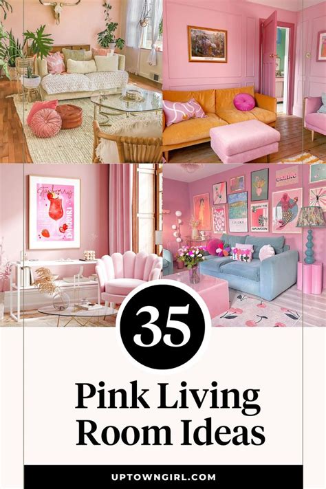 35 Pink Living Room Ideas To Try In 2023 Pink Living Room Pink