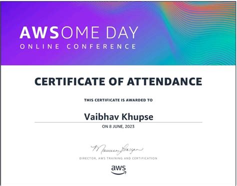 Vaibhav Khupse On Linkedin Aws Awsomeday