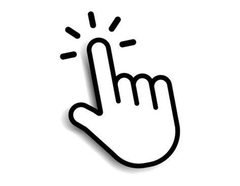 premium vector mouse click cursor hand cursor click icon mouse pointer arrow cursor pointer