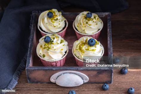 수 제 초콜릿 머핀 또는 피스타치오 나무 배경에 바닐라 크림 컵 케이크 0명에 대한 스톡 사진 및 기타 이미지 0명 갈색 건강에 좋지 않은 음식 Istock