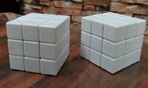 White Plain Cube For Branding And Promotion 5 6cm Approx At Rs 52 Piece