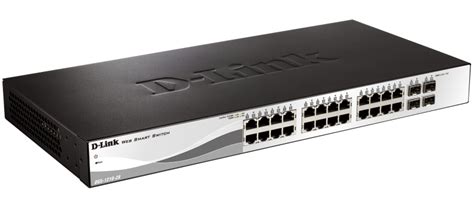 D-Link DGS-1210-28/B1A/C1A - Настраиваемый коммутатор WebSmart с 24 ...