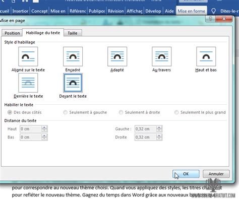 Tutoriel Word Creer Et Formater Une Zone De Texte Tutoriel Word