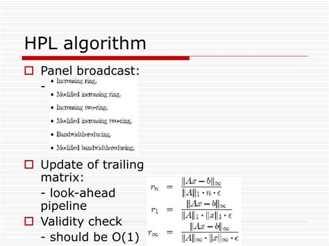 Ppt Benchmarks For Parallel Systems Powerpoint Presentation Free