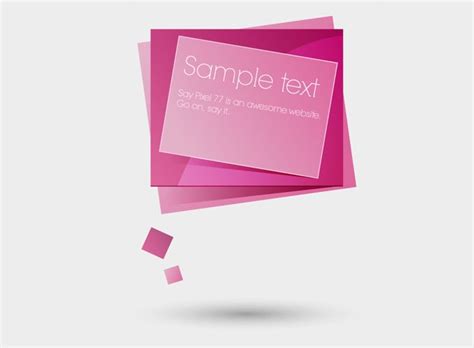 Web Banner Speech Bubble Vector For Free Download Freeimages