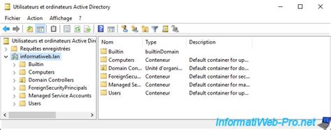 Installer Un Contrôleur De Domaine Active Directory Avec Un Nouveau