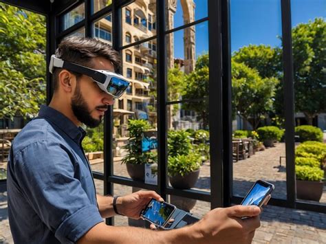 Immersive Augmented Reality Experiences Premium Ai Generated Image