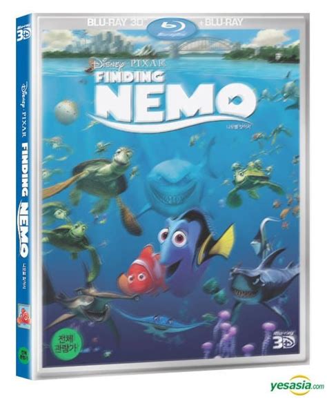 Yesasia Finding Nemo Blu Ray 2 Disc 3d 2d Combo Pack Korea