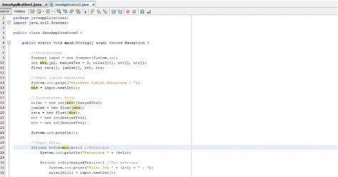 java hitung nilai mahasiswa array 1d dan 2d legaiabay journal