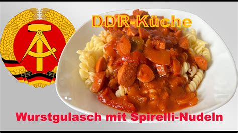 Wurstgulasch Ein Ddr Klassiker Youtube