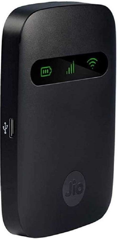 Buy JioFi G Hotspot JMR Mbps Portable WiFi Data Device Black Jointlook Com Shop