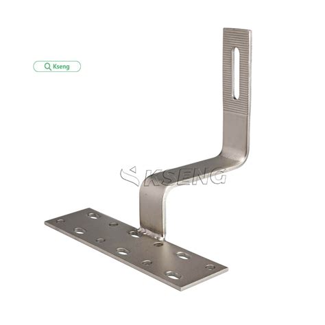 Sus304 Stainless Steel Solar Tile Roof Hook Solar Pv Bracket Roof Hook