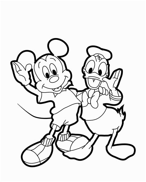 Mickey Mouse Line Drawing At Getdrawings Free Download