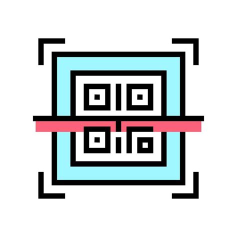 Scanning Qr Code Color Icon Vector Isolated Illustration Vector Art At Vecteezy