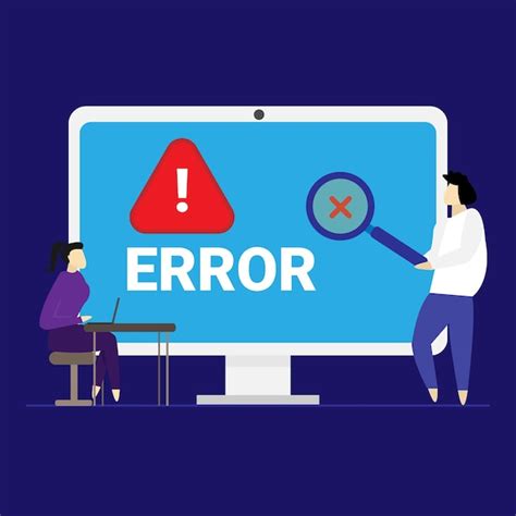 Premium Vector Technical Support Team Correcting Error Service Error And Page Not Found Concept