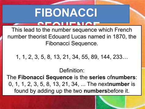 Fibonacci The Man Of Numbers Pptx