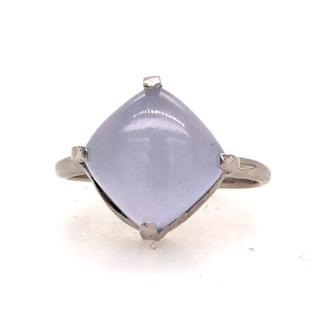 Blue Chalcedony Ring