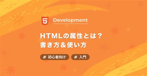 HTML基礎編属性とは使い方や書き方を徹底解説 LauncherKit