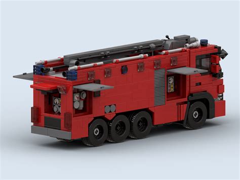 Lego Moc Nhn Fire Foam Tender By Mausbricks Rebrickable Build With Lego