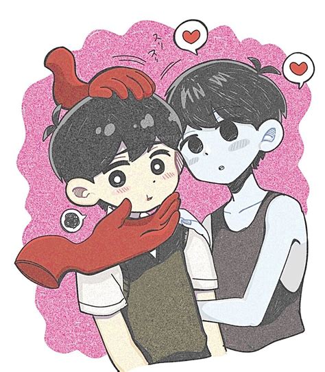 Shirotsume 143 Omori Omori Sunny Omori Omori Highres 2boys