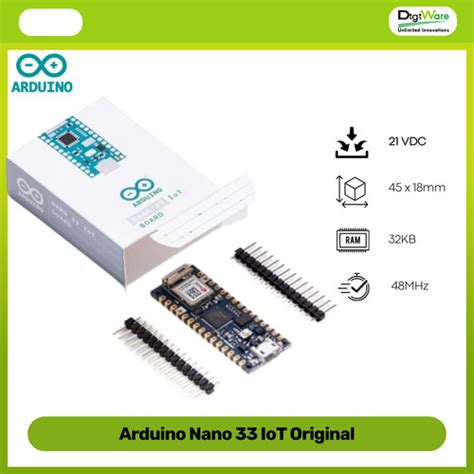 Jual Arduino Nano 33 IoT Original NINA W10 Kab Bekasi DigiWare Store Bekasi Tokopedia