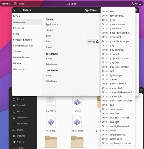 Great Looking Gnome Shell Themes Make Tech Easier
