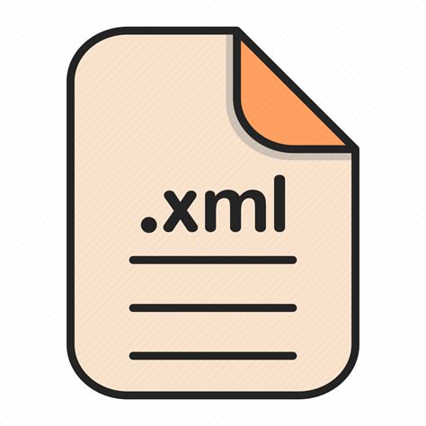Document Extension File Format Type Web Xml Icon Download On Iconfinder