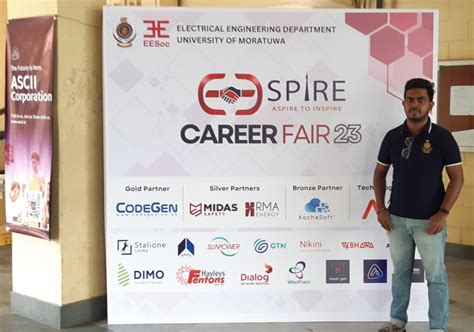 Pasindu Lakmal On Linkedin Eespire Career Fair 23 Successfully