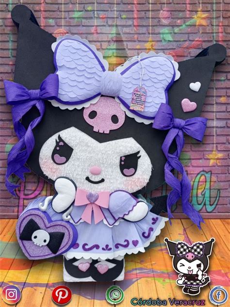 Piñata Kuromi Halloween Pinata Diy Hello Kitty Pinata