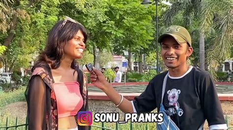 Funny Double Meaning Question Prank With Cute Girl Sonu Kashyap
