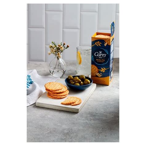 Carrs Melts Cheese Crackers Ocado