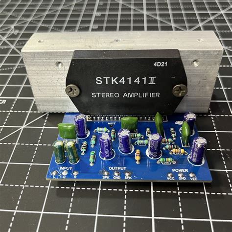 Stk4141 Amplifier Is Hidden Gold