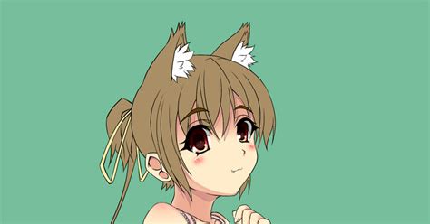 獣耳 ちょっとおしとやかな獣耳娘 途中＠ニコ生 萌木雄太のイラスト Pixiv