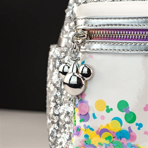 Loungefly X Disney Pixar Monsters Inc Light Up Boos Door Mini Backpac