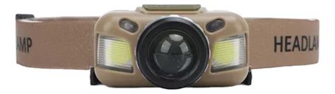 Linterna Frontal Con Sensor De Movimiento Cob Fast Tipo C Cuotas