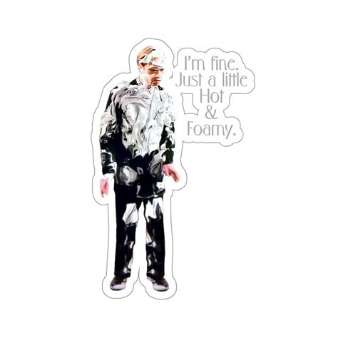 Hot And Foamy Frasier Kiss Cut Stickers Etsy