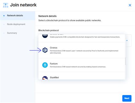 unable to create a free cronos mainnet node r chainstack