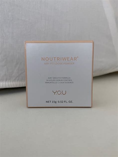 NEW Y O U NOUTRIWEAR AIRY FIT LOOSE POWDER Shell Beige Kesehatan