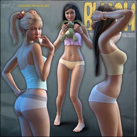 Blush Poses For Genesis 9 3d Models For Daz Studio And Poser